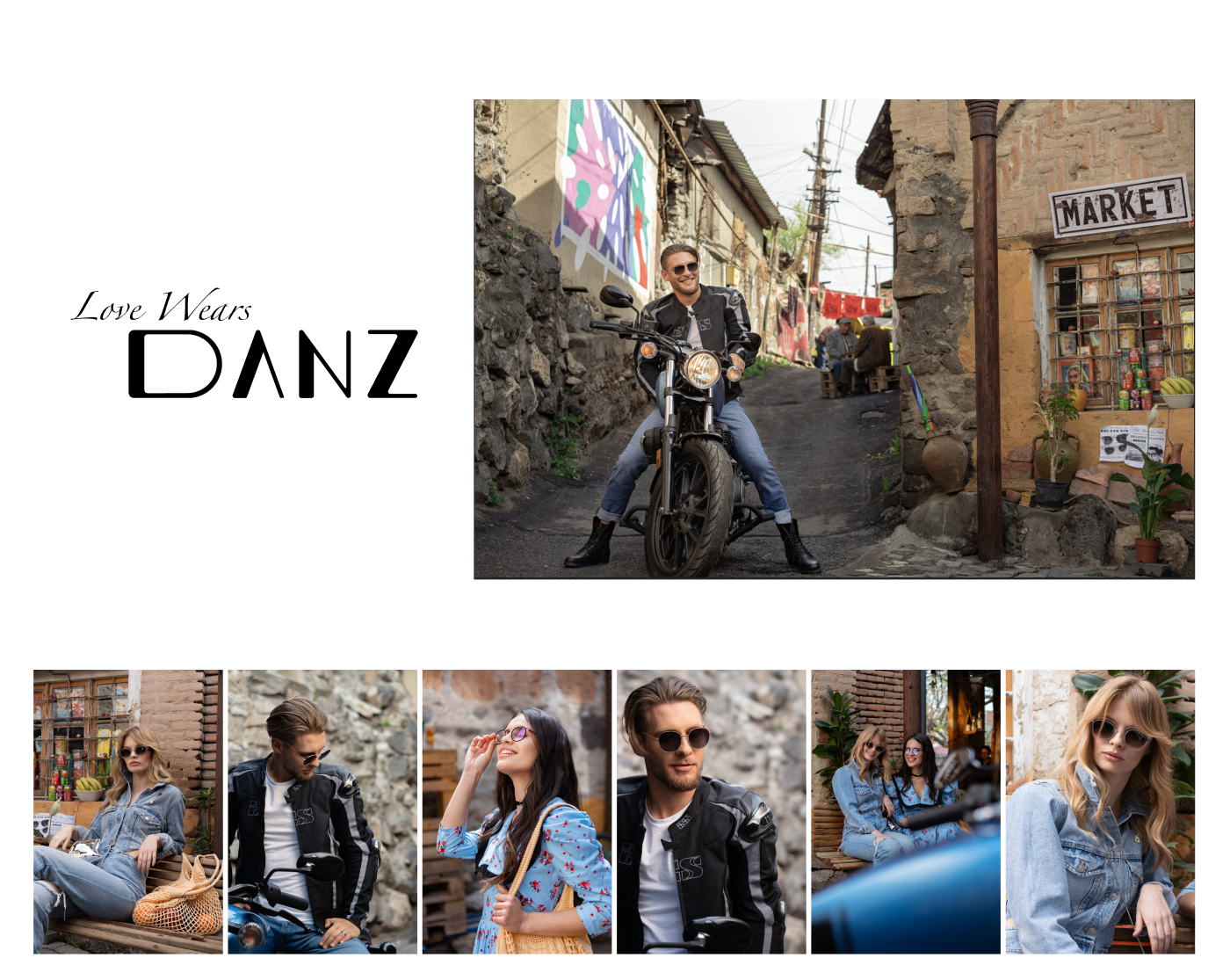 LOVE WEARS DANZ Integrated Campaign for SS24 collection - AxelMondrian